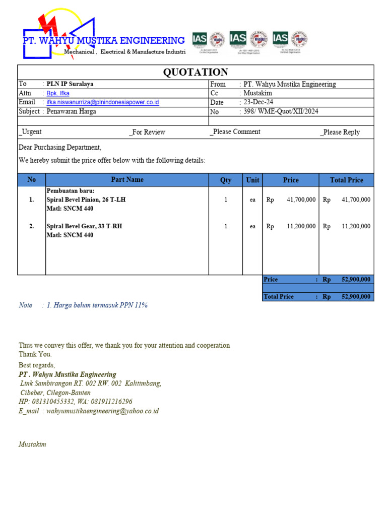 398 Quot WME IP - Bevel | PDF