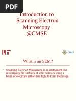 Advantages and Disadvantages | PDF | Scanning Electron Microscope | Transmission Electron Microscopy