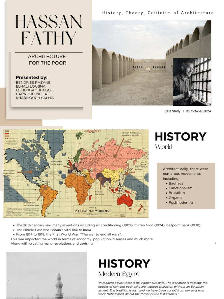 Hassan Fathy: Architecture for the Poor | PDF | Egypt