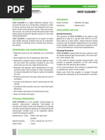 SAF-ACID Descaling Procedure Guide | PDF | Water | Dose (Biochemistry)