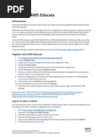 AWS Academy Learner Lab - Educator Guide - English | PDF | Amazon Web ...