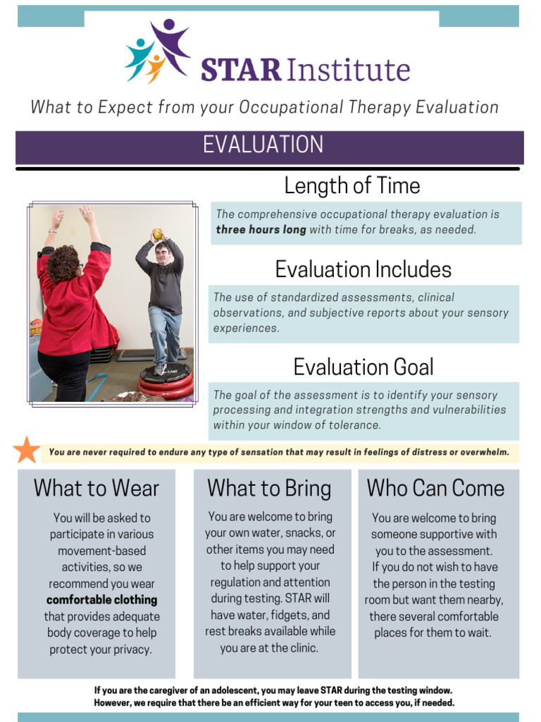 Occupational Therapy Evaluation Overview | PDF | Occupational Therapy ...