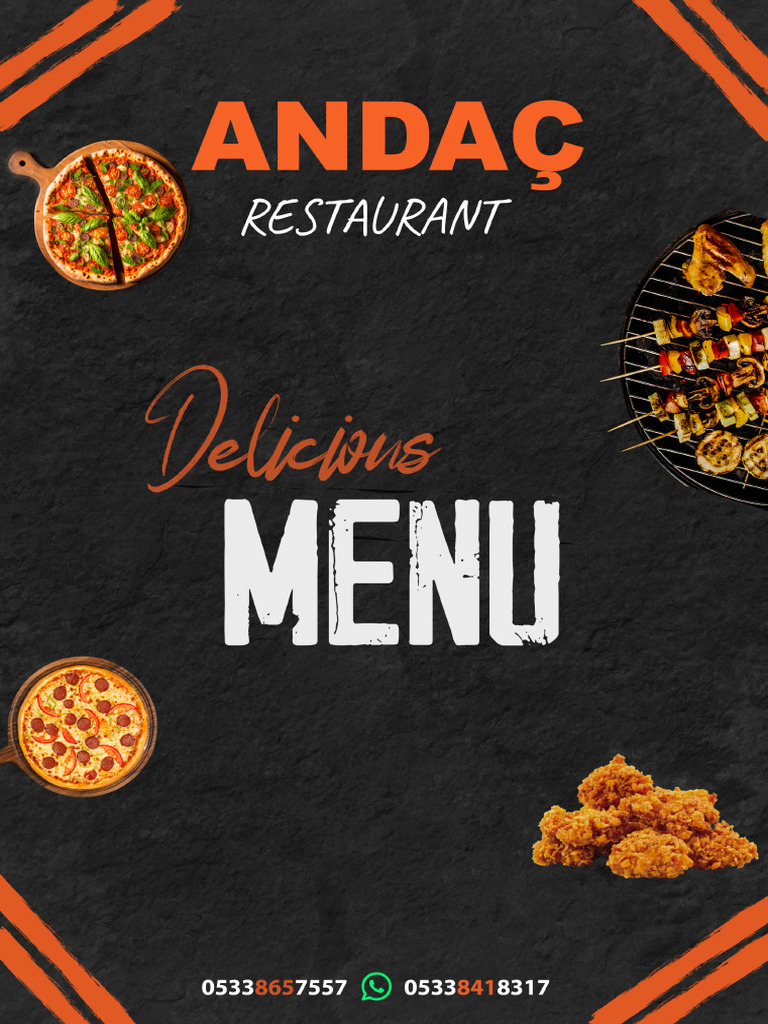 Andaç Menu PDF | PDF