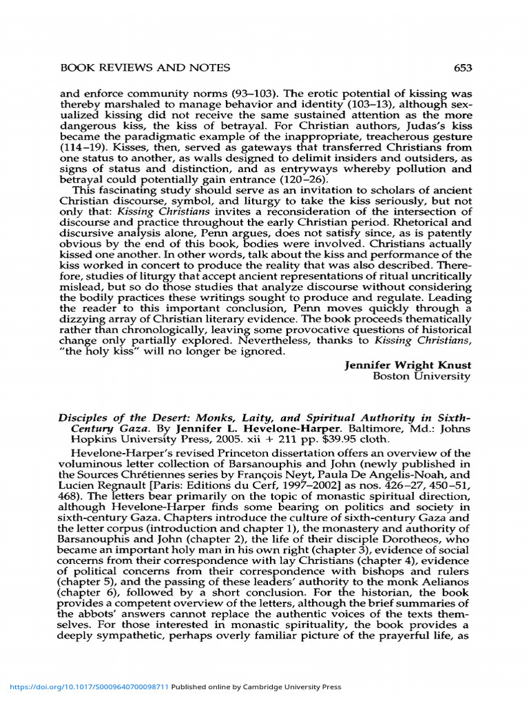 Disciples of The Desert: Monks, Laity, and Spiritual Authority in Sixth ...