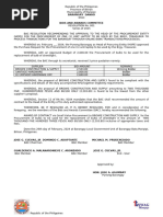 BAC Resolution for Contract Award | PDF | Procurement