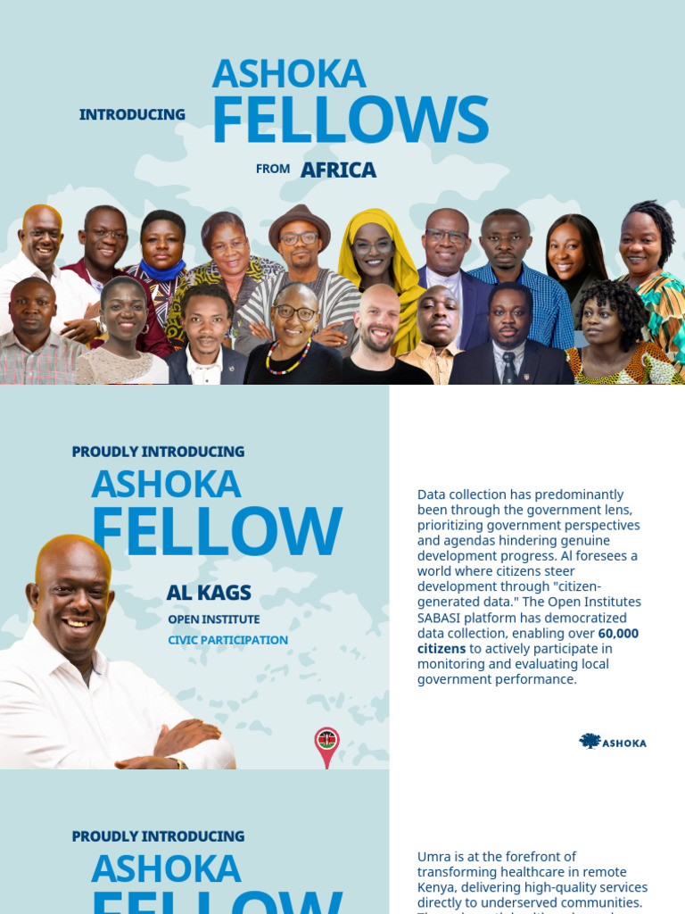 2024 Ashoka Fellows in Africa | PDF | Nigeria | Entrepreneurship