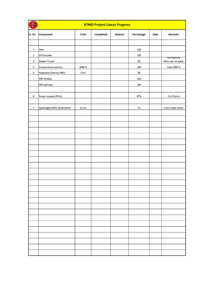 Linear Progress Print | PDF