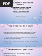 Hemocytometer Manual Cell Count Guide | PDF | Red Blood Cell | White ...