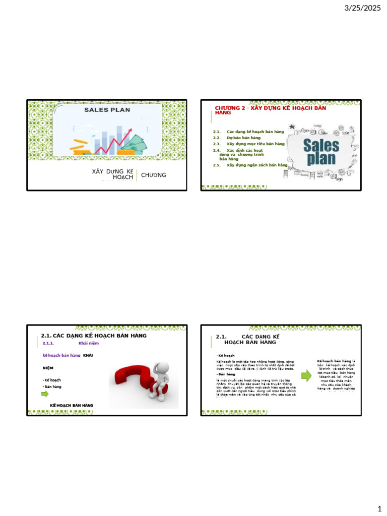 Chương 2 - QTBH | PDF