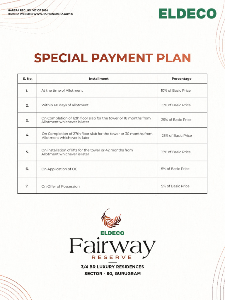 Special Payment Plan-1 | PDF