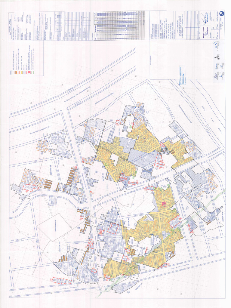 Principle Approved Layout Plan VIN Gurgaon | PDF