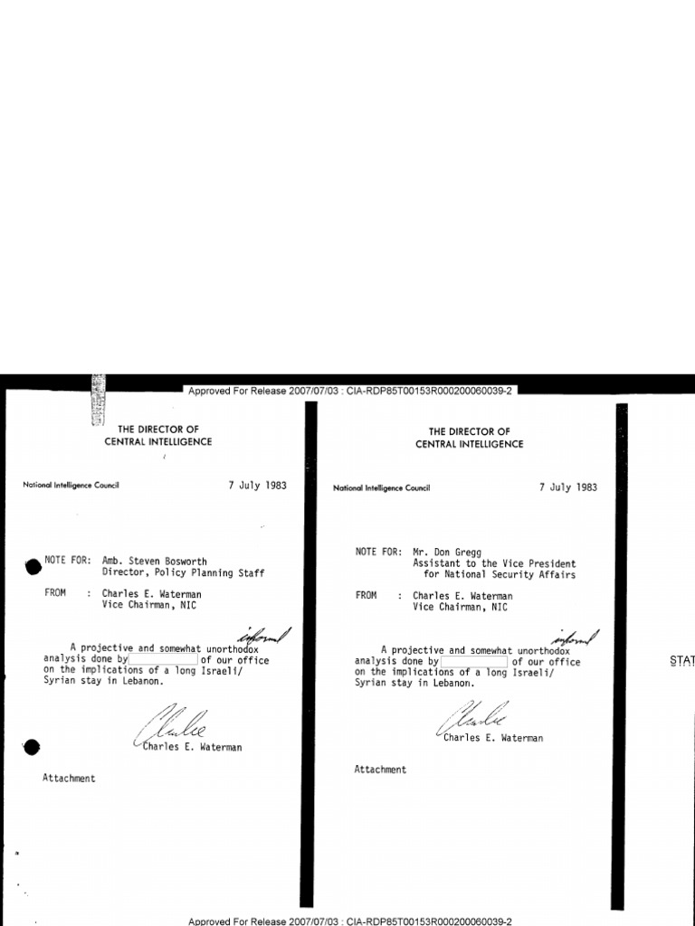 Cia Report | PDF