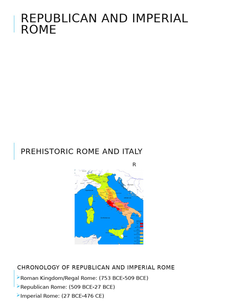 Republican and Imperial Rome | PDF | Roman Republic | Ancient Rome