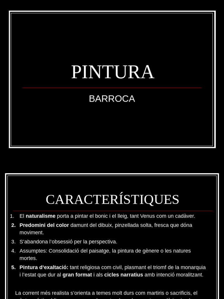 Barroc Pintura | PDF