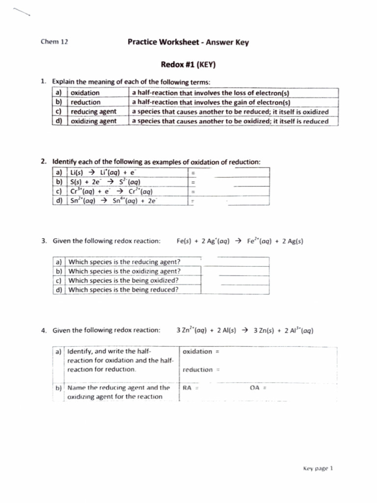 soal latihan redox | PDF