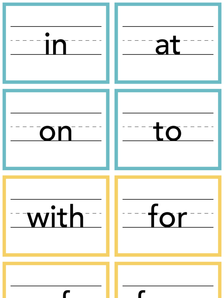 Colorful Vocabulary for Kids | PDF