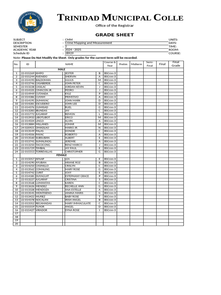 Gs CMM BSCrim Block4 | PDF