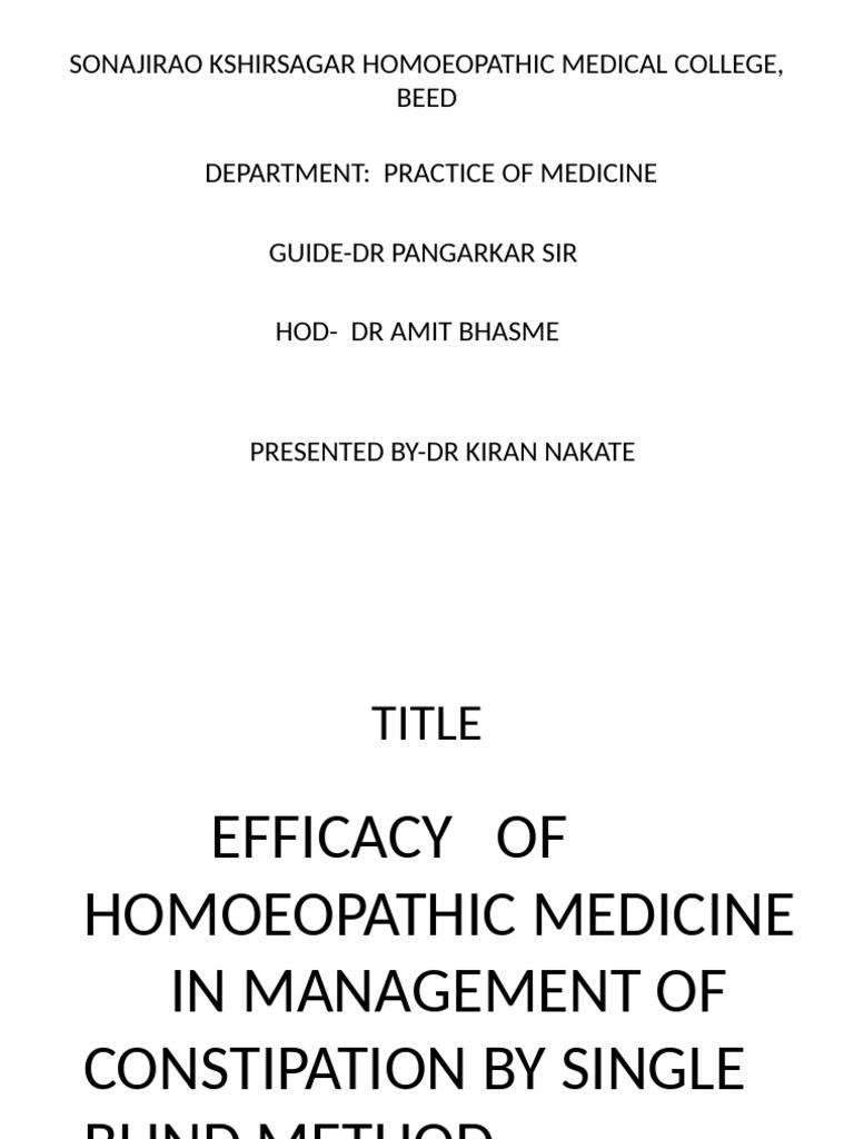 Constipation Final | PDF | Constipation | Rectum