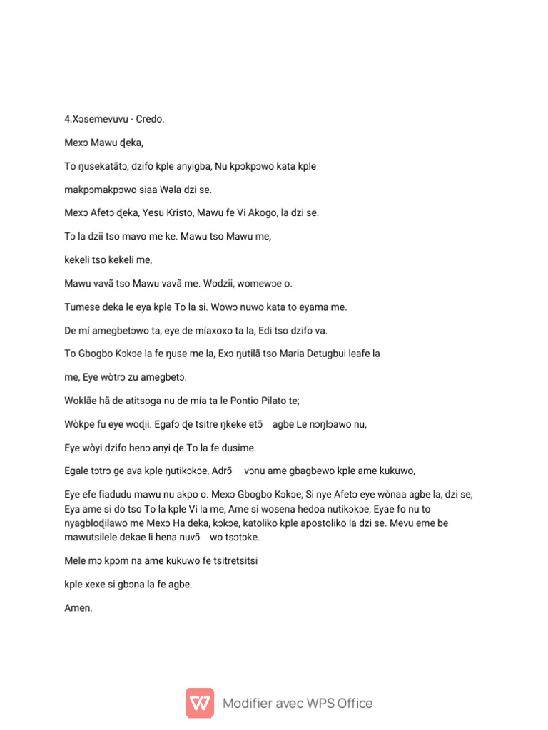 Mexo Mawu Deka - WPS Office | PDF