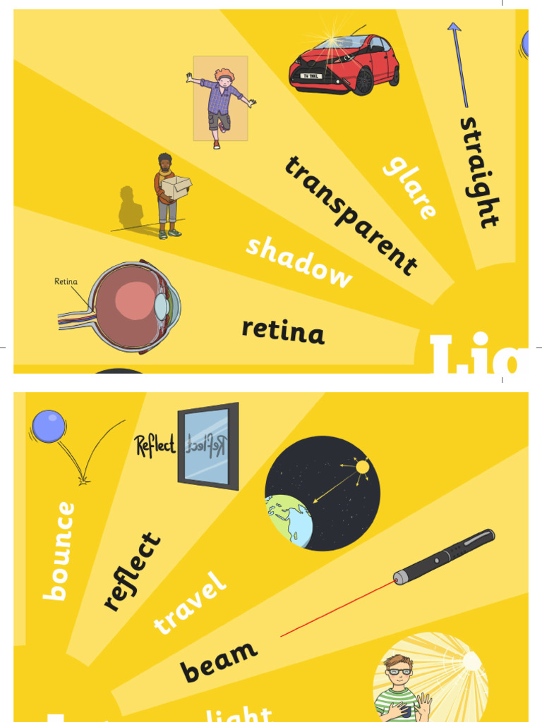 Year 3 Light Display Poster-4xA4 | PDF