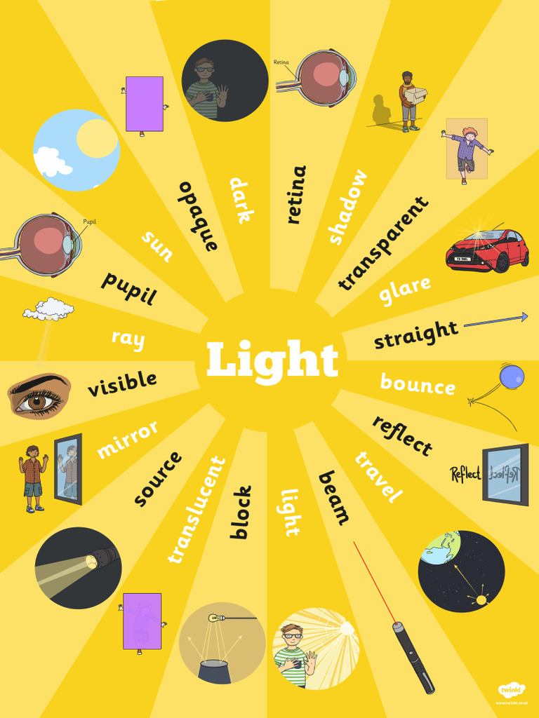Year 3 Light Display Poster-Portrait | PDF