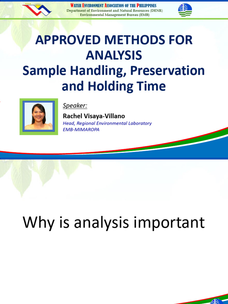 PCO Training Presentation Lab Analysis Rachel Visaya | PDF