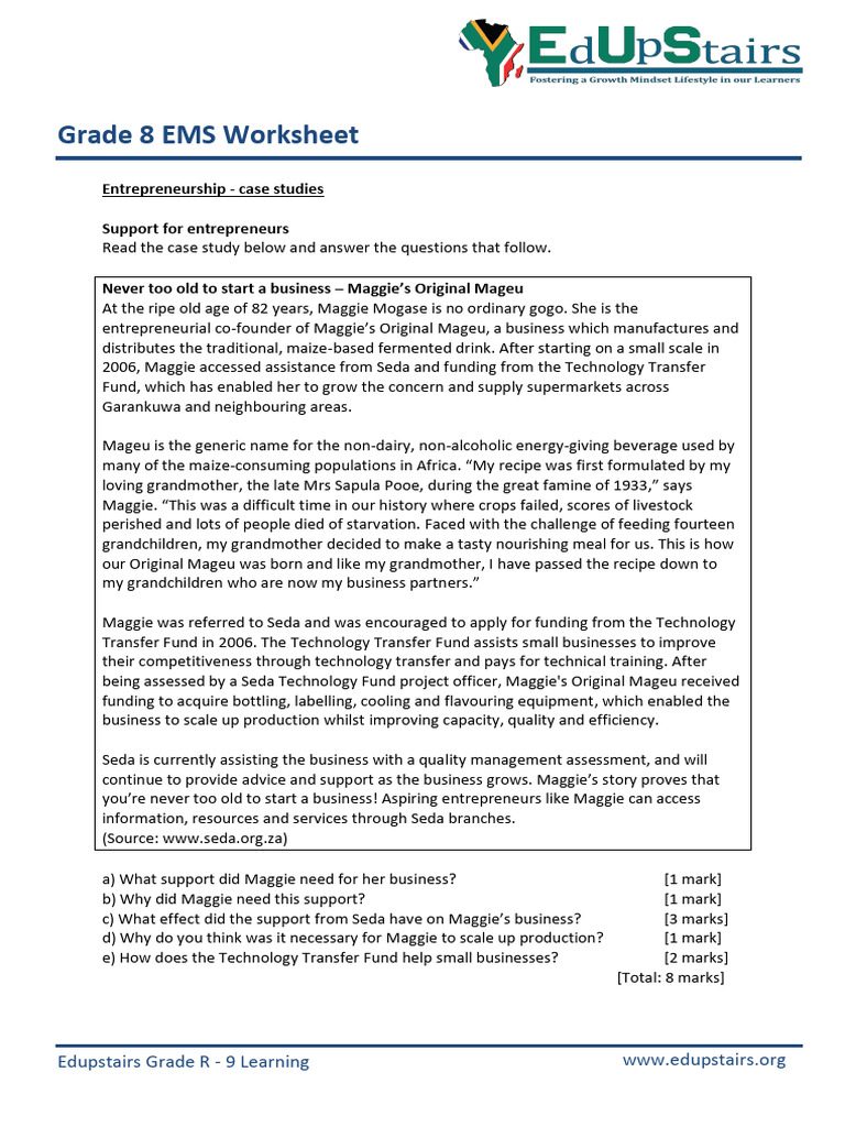 Entrepreneurship Case Studies | PDF | Entrepreneurship