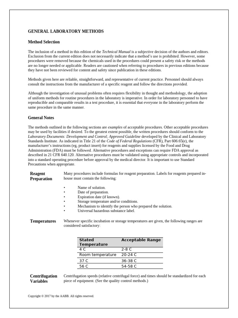1 General Laboratory Methods-Introduction | PDF | Food And Drug ...