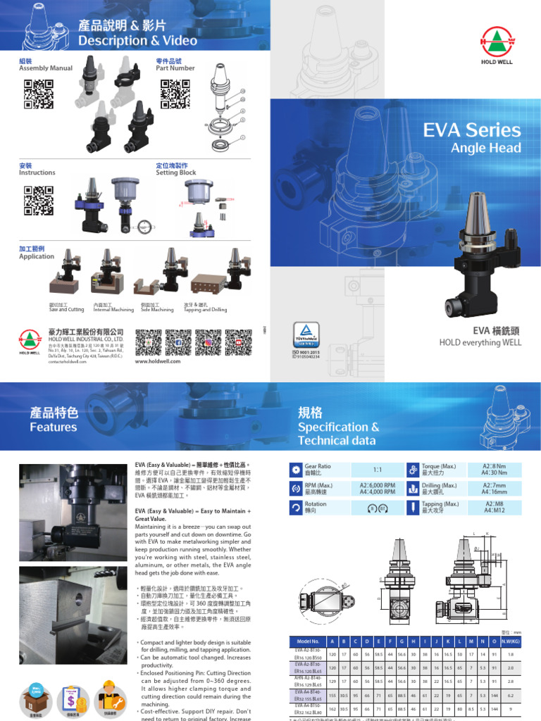 Hold Well-EVA Angle Head 2025 | PDF | Secondary Sector Of The Economy ...