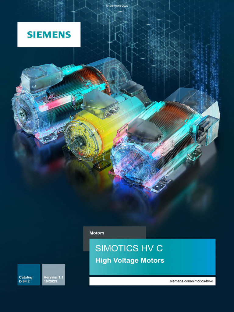 Simotics HV C Catalog d84 2 | PDF | Electric Motor | Bearing (Mechanical)