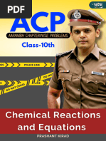 Chemical Reactions Color Changes Class10 | PDF