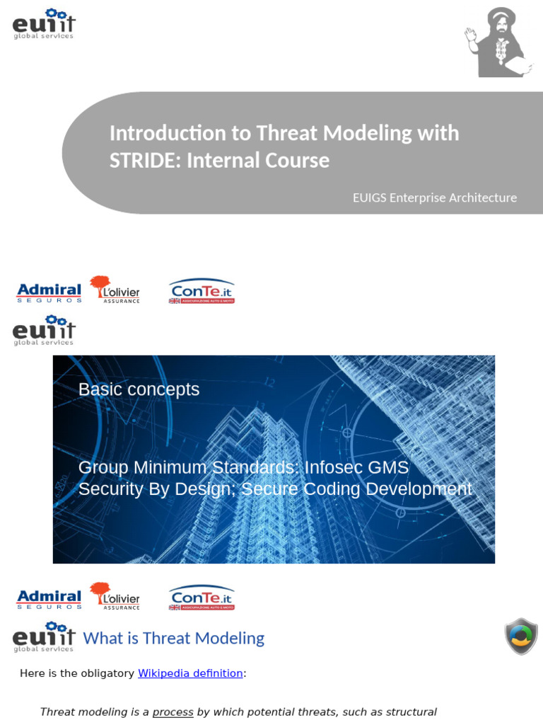 PO TL TRaining CT Threat Modeling With STRIDE | PDF | Transport Layer Security | Security