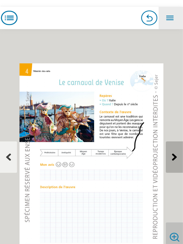 Cahier de L'élève - Dictées Et Histoire Des Arts Autour Du Monde CE2 | PDF