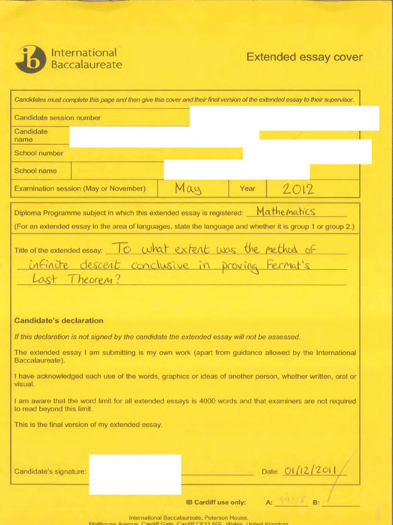 EE _ Mathematics AA(Marked 1) | PDF | Fermat's Last Theorem | Prime Number