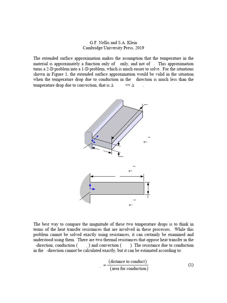Extended Surface Heat Transfer Analysis | PDF | Transport Phenomena ...