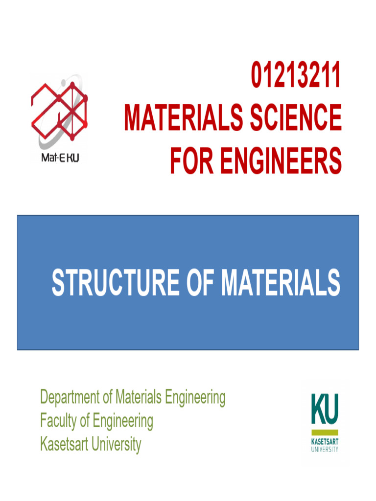 Materials Science for Engineers Overview | PDF | Chemical Bond | Microscope