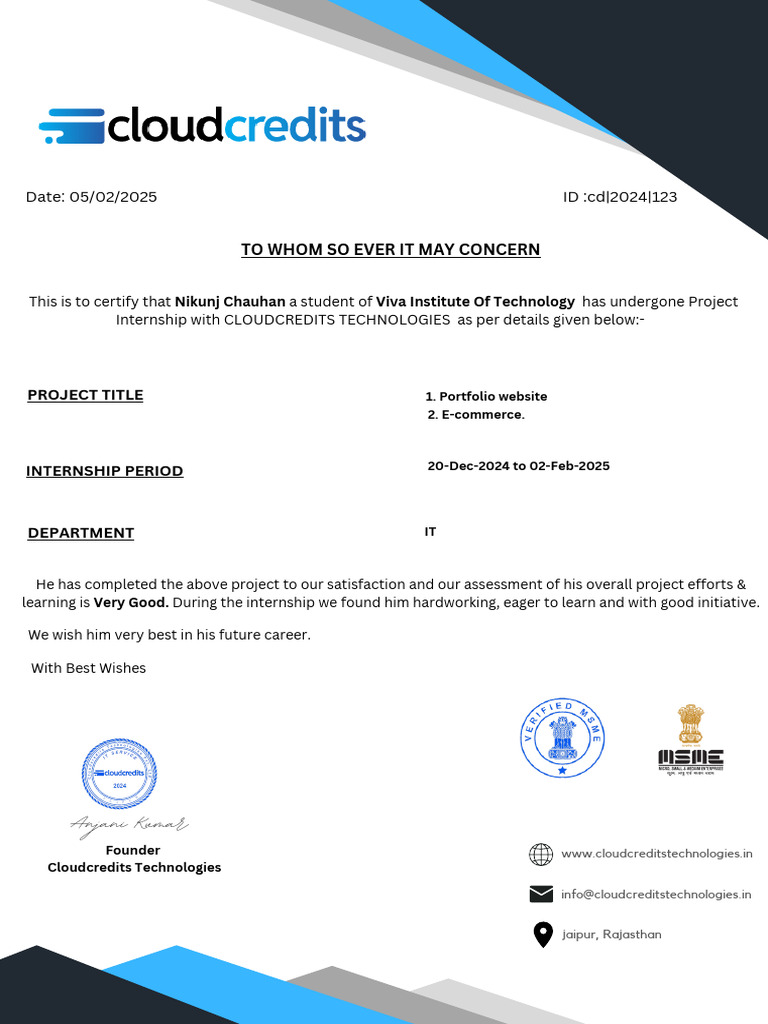 Cloud Credits | PDF