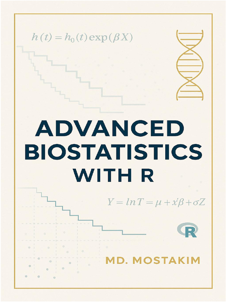 Advanced Biostatistics With R | PDF | Regression Analysis | Data Analysis