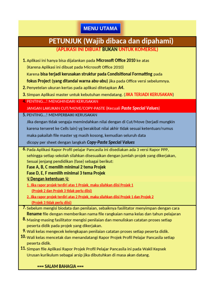 Rapor p5 Ok Upt Sdn Bangkinang Kota Kelas 4 Oke | PDF