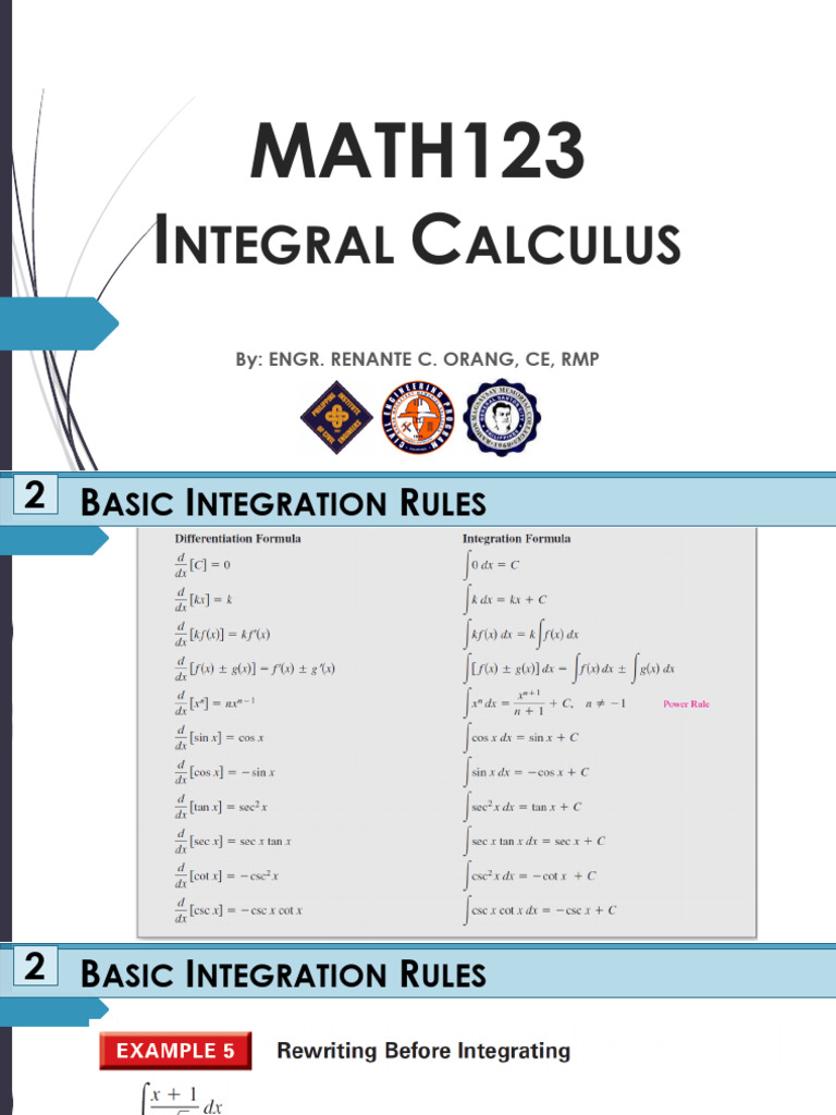 Math123 Integral Calculus Day 4 2024 2025 | PDF