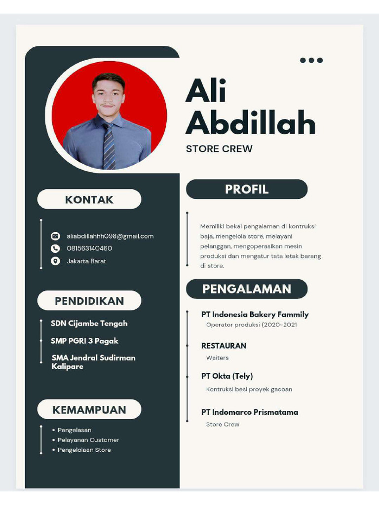 Berkas Lamaran Kerja - Compressed | PDF