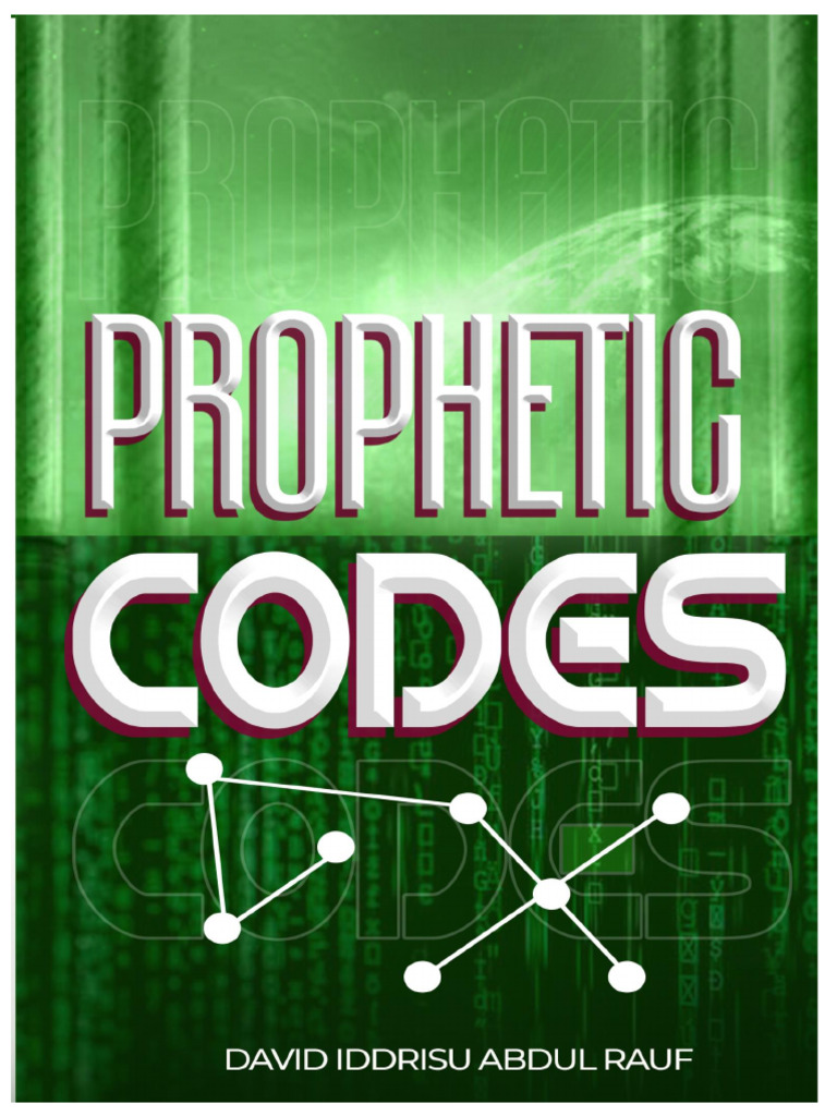 Prophetic Codes Prophet David Rauf | PDF | Torah | Book Of Exodus