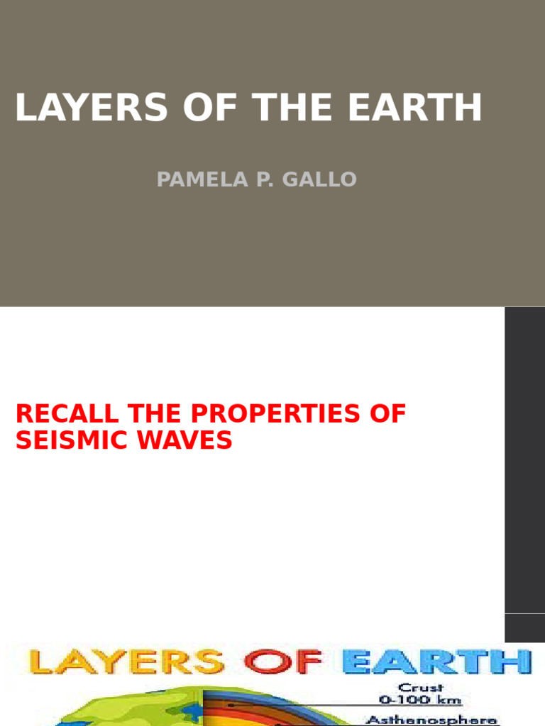 Understanding Earth's Seven Layers | PDF
