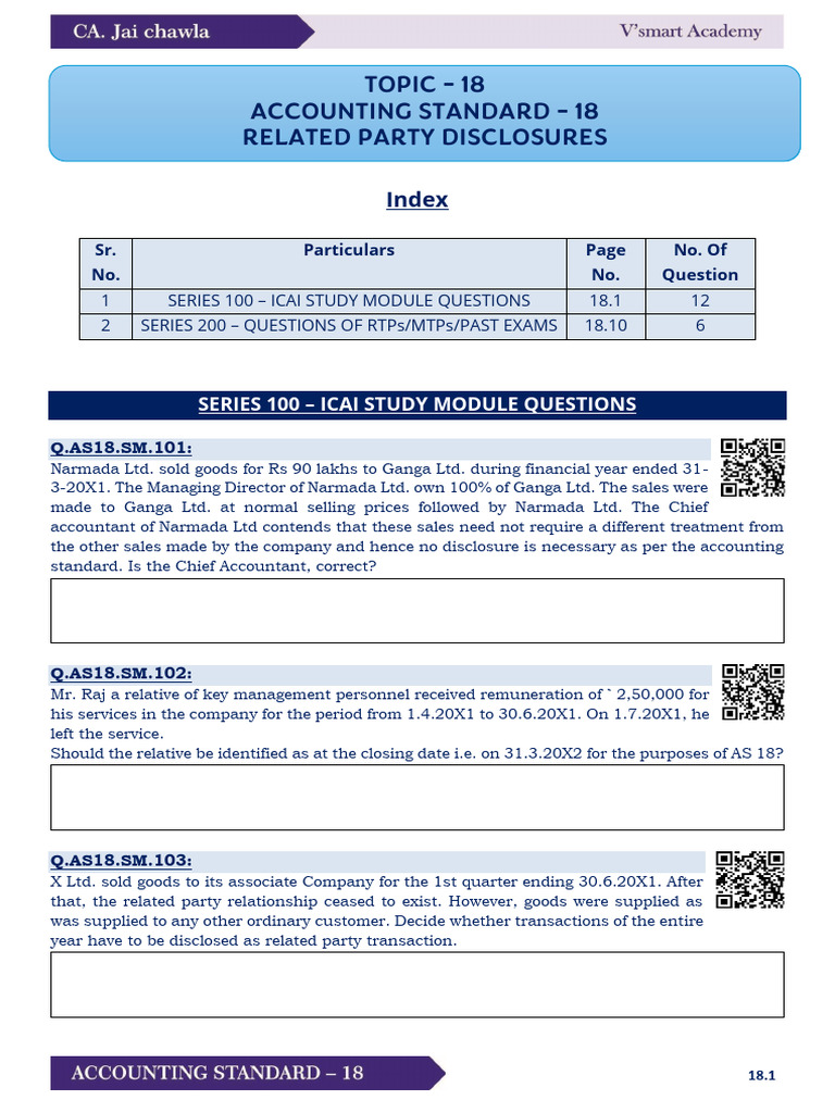 As 18 - Related Party Disclosures | PDF | Banks | Board Of Directors