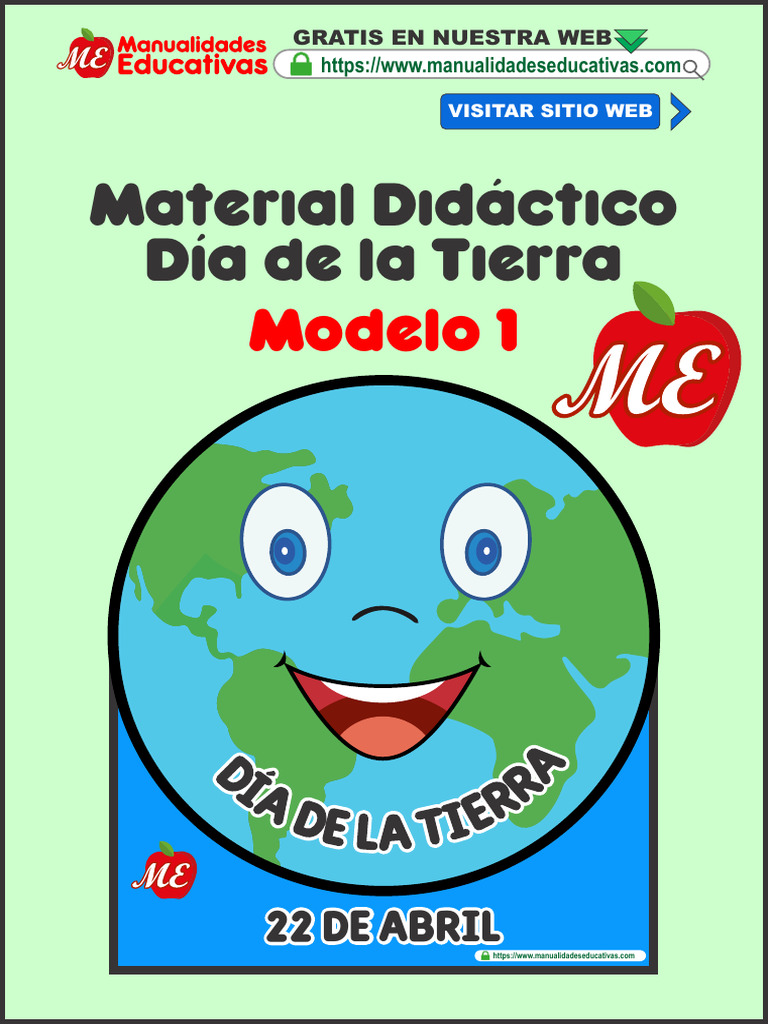 Material Didáctico Día de la Tierra modelo 1 | PDF