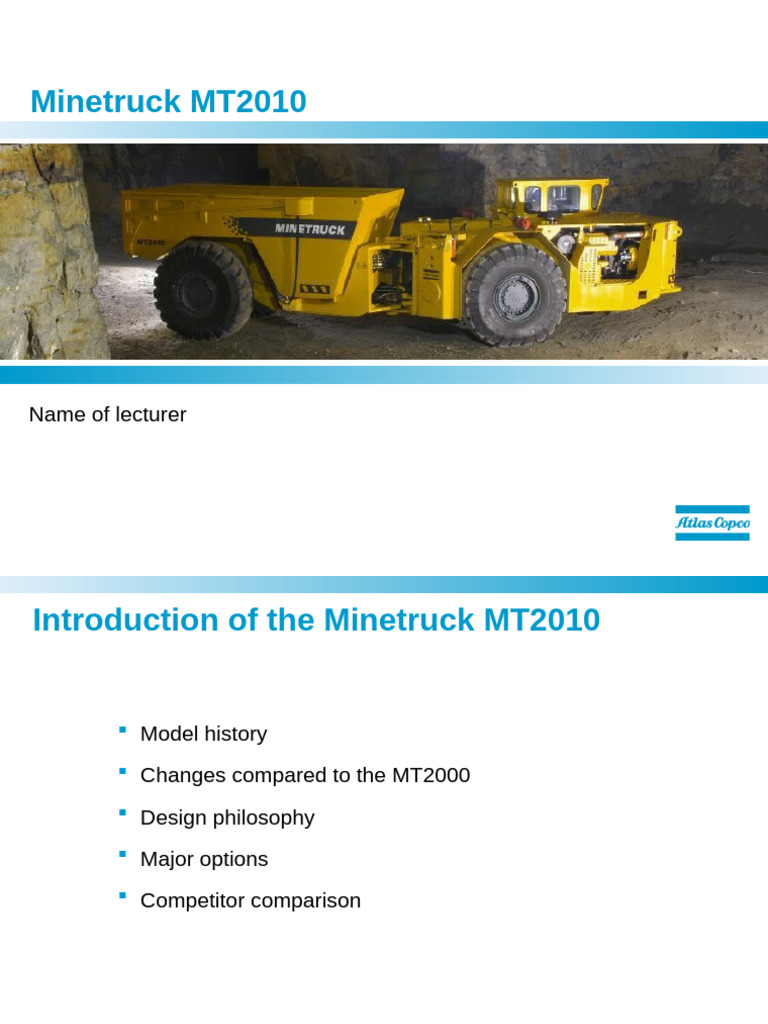 MT2010 Presentation July 08 | PDF | Truck | Motor Vehicle