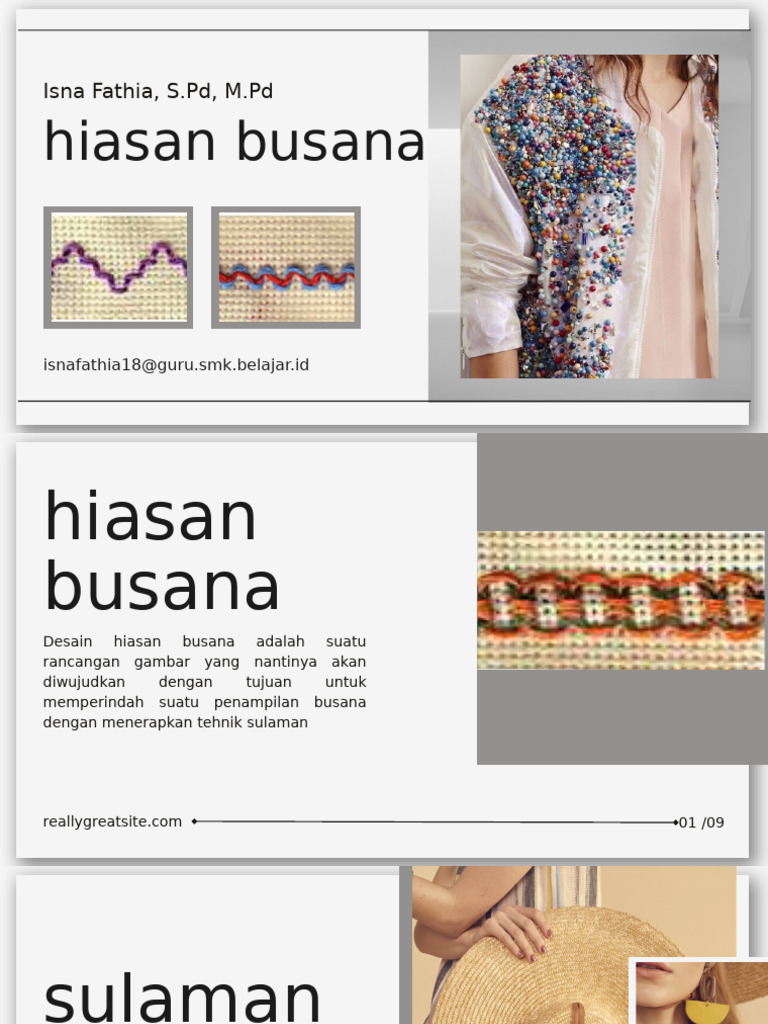 Desain Hiasan Busana Adalah Suatu Rancangan Gambar Yang Nantinya Akan ...