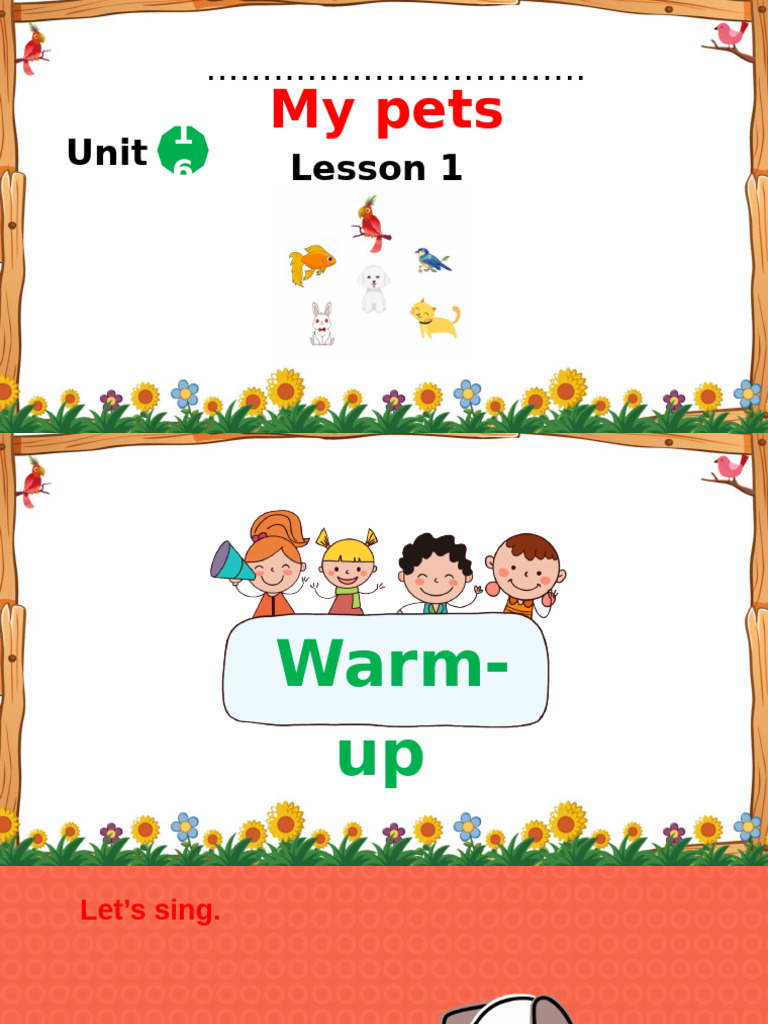 Theo Tiết Học - Unit 16 Lesson 1 (1+2+3) | PDF | Birds | Domestication