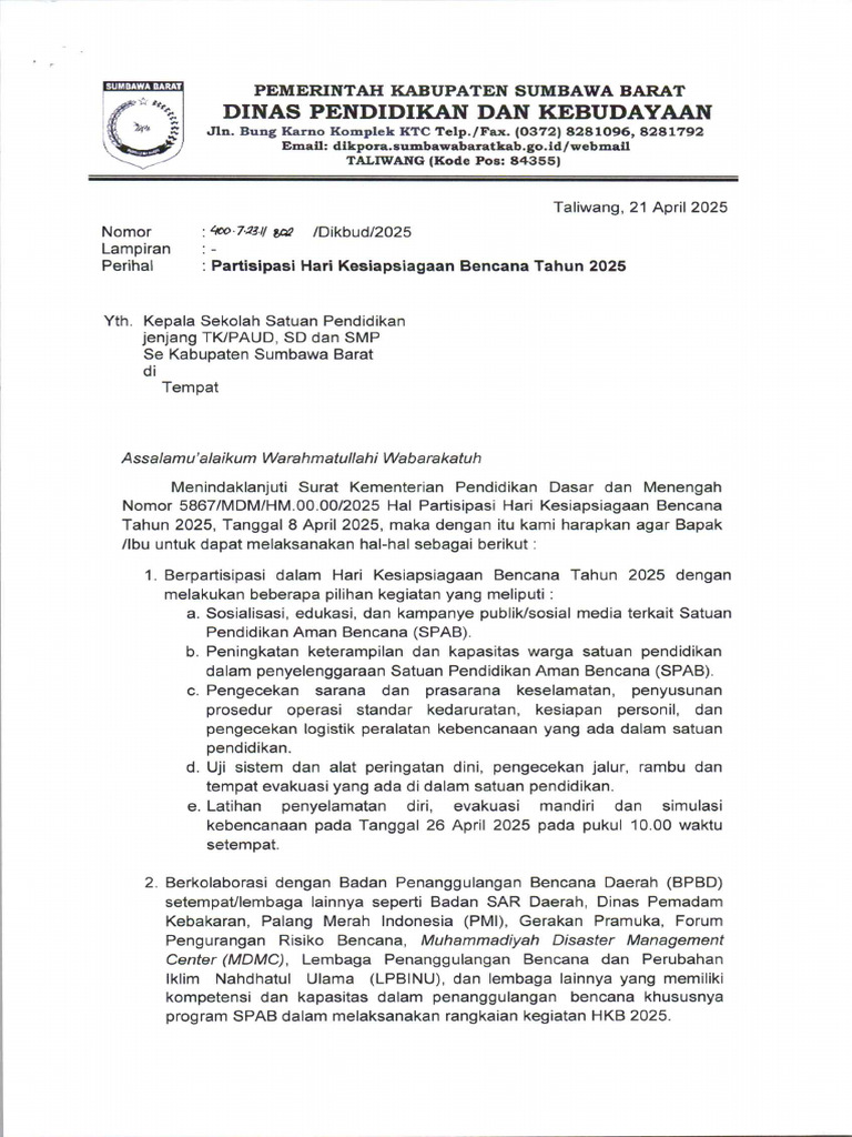 Partisipasi HKB 2025 | PDF