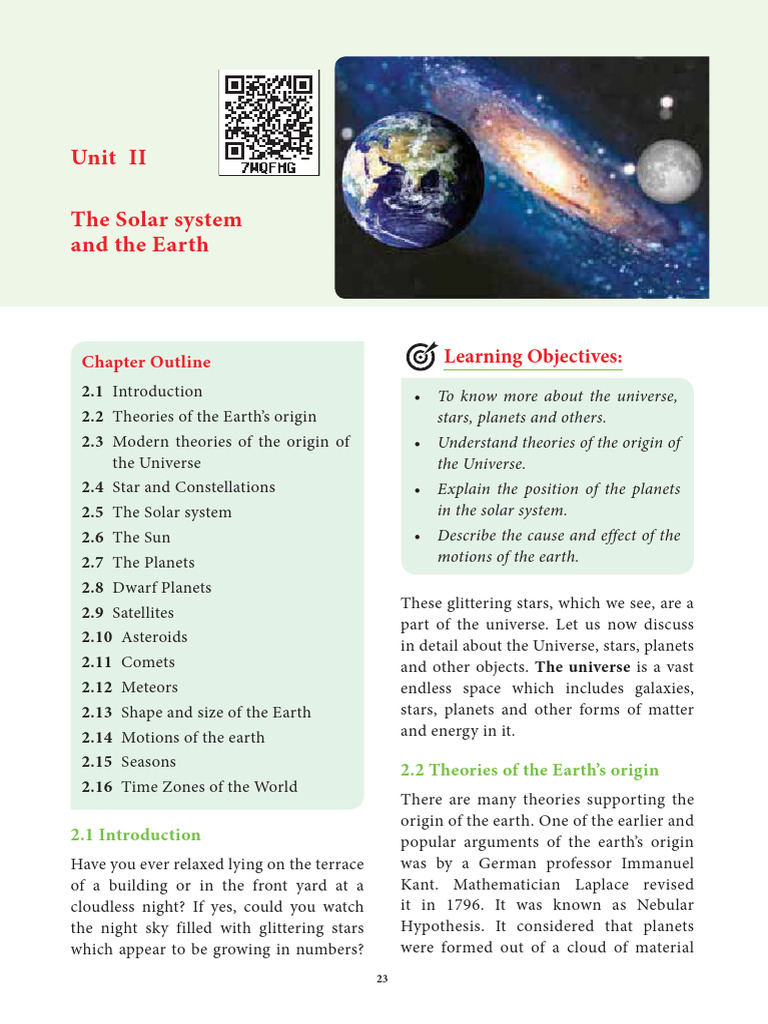 Understanding the Solar System and Universe | PDF | Planets | Solar System